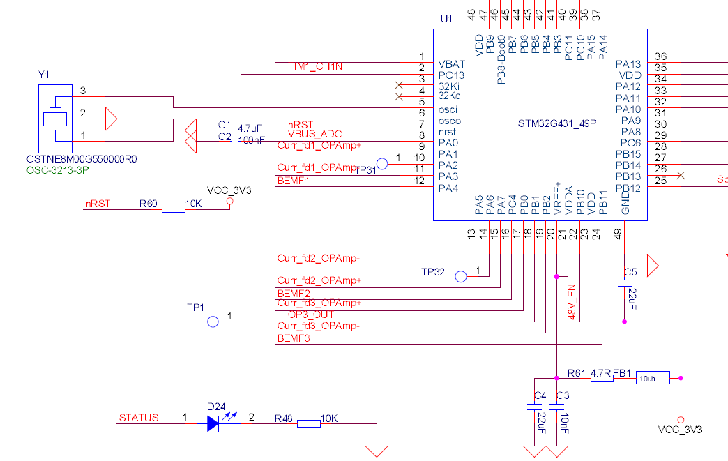 STM32CubeMX:STM32G431CUB3 Using OPAMP + ADC for Cu... - STMicroelectronics Community