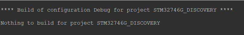 Solved: Message from CubeIDE: Solved: Message from CubeIDE: