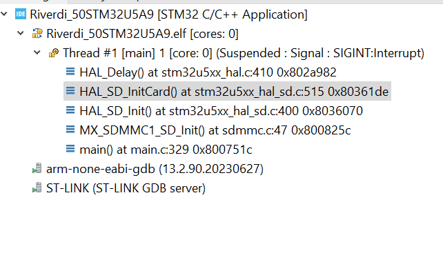 Solved Readwrite Into Sd Card Using Fatfs In Stm32u5a9 Stmicroelectronics Community