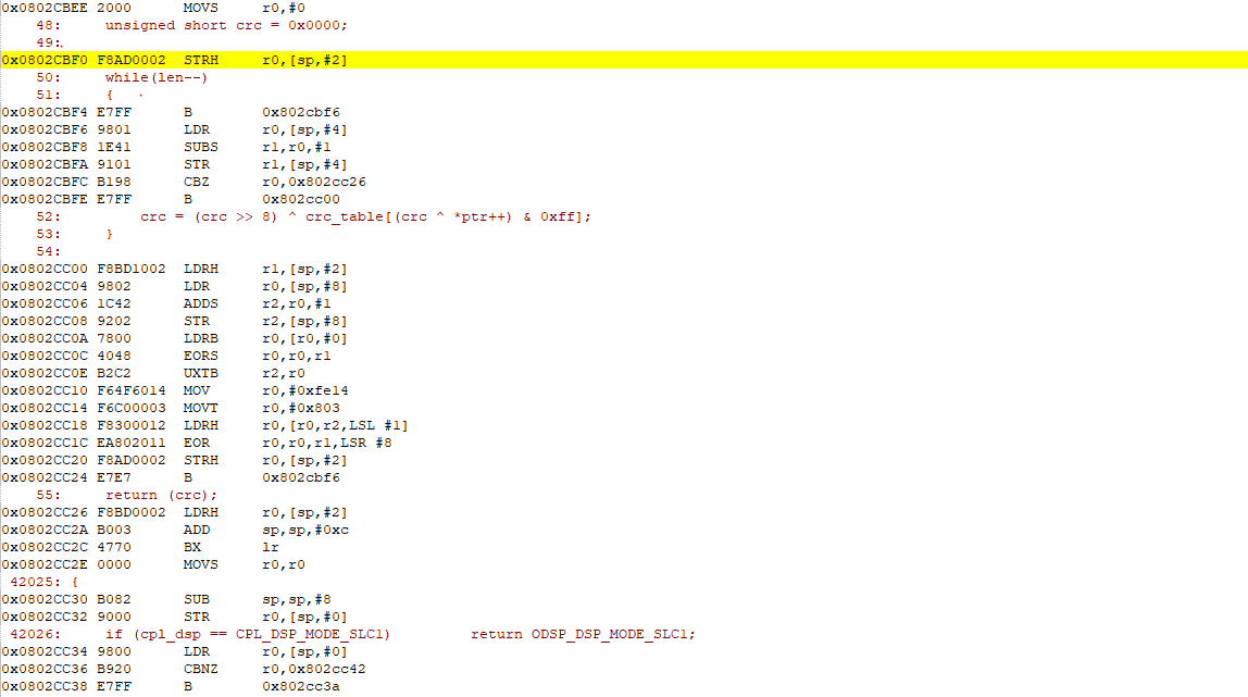 STM32H563 read from flash bug - STMicroelectronics Community