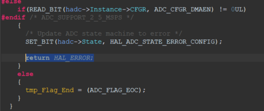 ADC Polling HAL_ERROR - STMicroelectronics Community