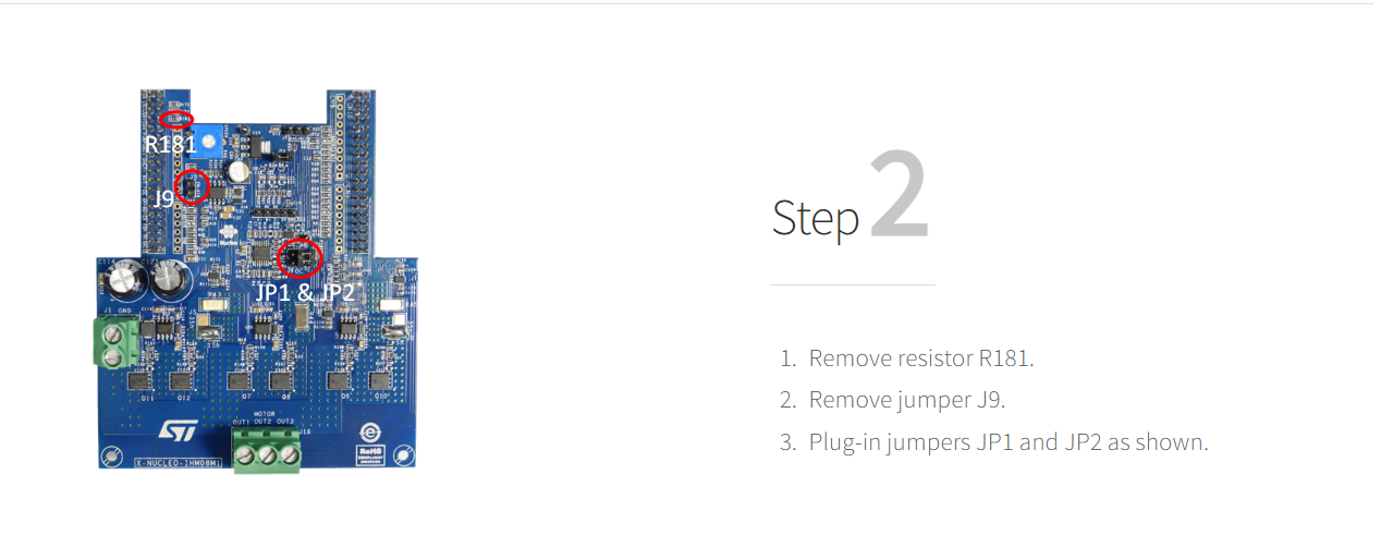 How To Connect X Nucleo Ihm08m1 With Nucleo F446re Stmicroelectronics Community