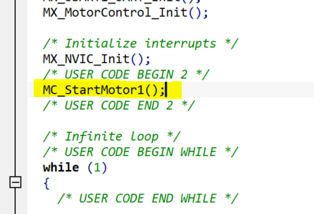 EVLDRIVE101-HPD firmware example is missing. - STMicroelectronics Community