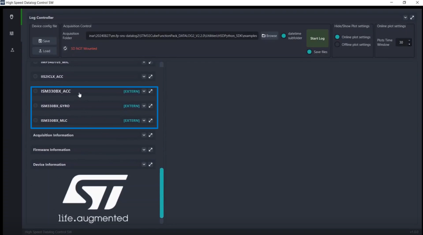How to acquire a datalog for your anomaly detectio... - STMicroelectronics Community