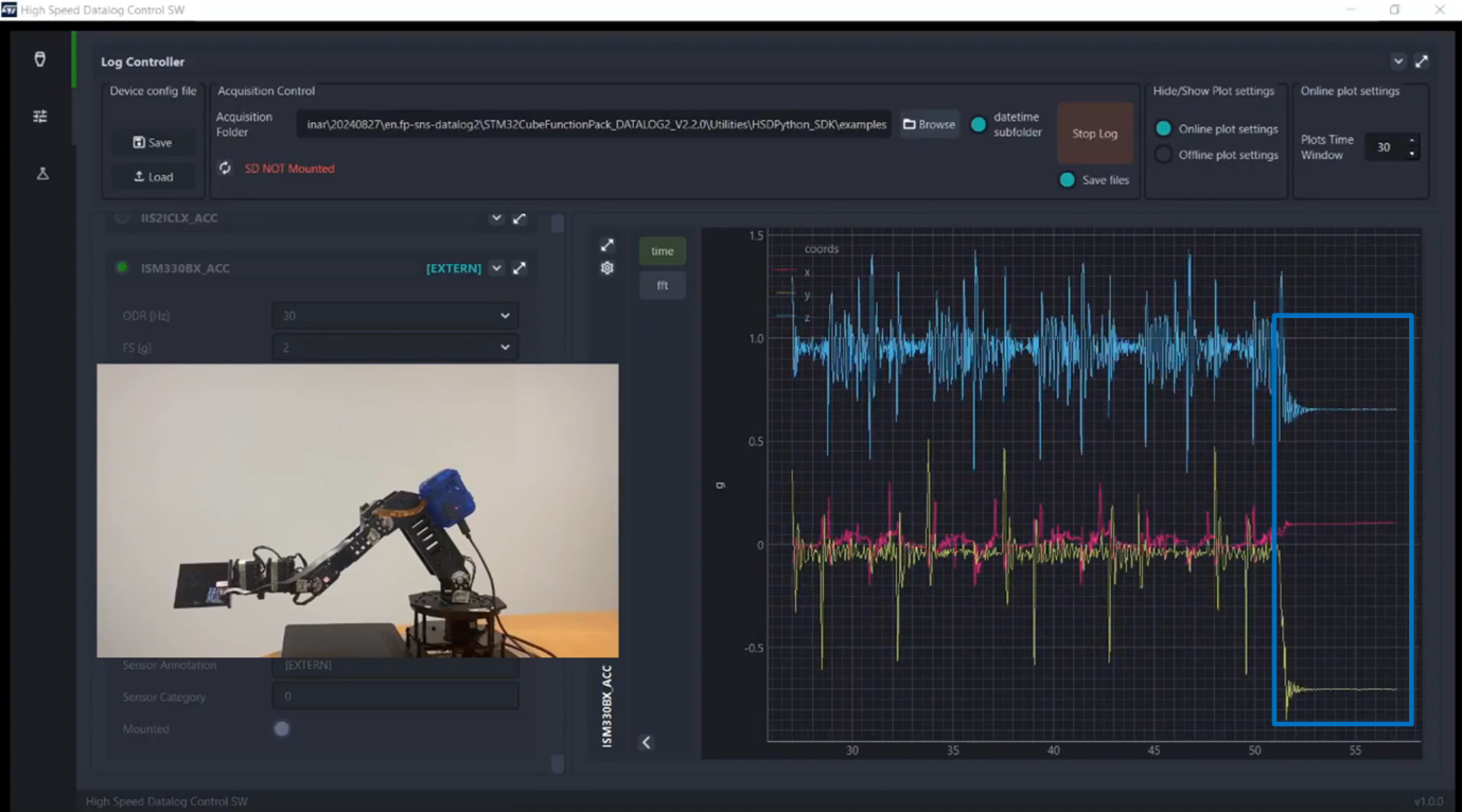 How To Acquire A Datalog For Your Anomaly Detectio Stmicroelectronics Community