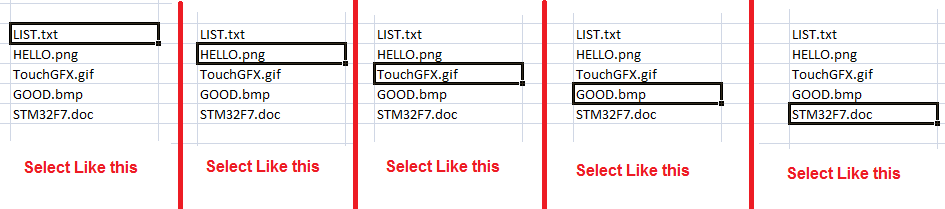 Solved: scroll list lagging problem when switch between it... - STMicroelectronics Community