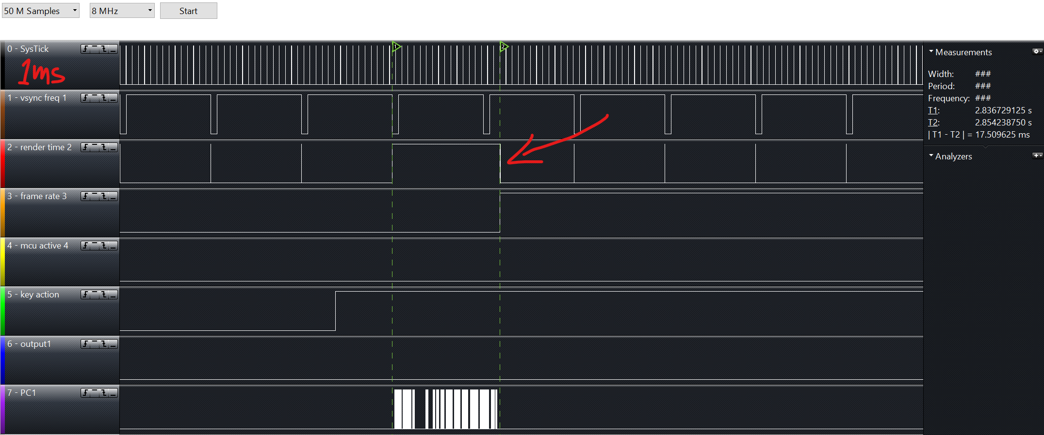 Solved: scroll list lagging problem when switch between it... - STMicroelectronics Community