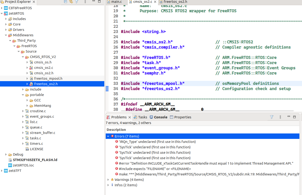 Solved: Problems with stm32f103zet6 using stm2cubeIDE to b... - STMicroelectronics Community