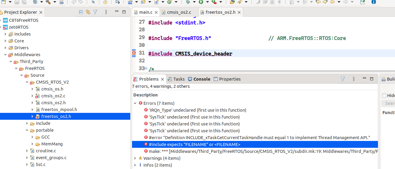 Solved: Problems with stm32f103zet6 using stm2cubeIDE to b... - STMicroelectronics Community