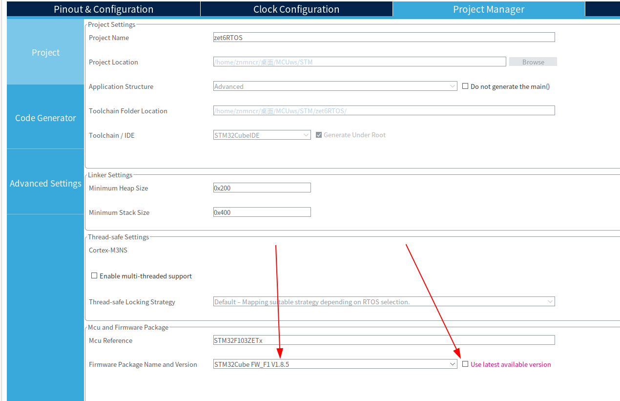 Solved Problems With Stm32f103zet6 Using Stm2cubeide To B Stmicroelectronics Community