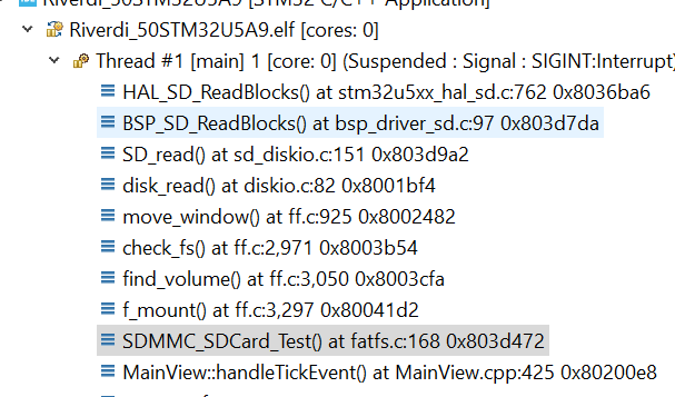 Solved Readwrite Into Sd Card Using Fatfs In Stm32u5a9 Stmicroelectronics Community