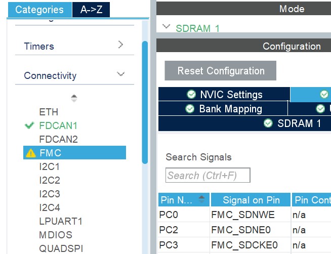 Stm32h750 Discovery Board Sdram Wrong Pin Connecti Stmicroelectronics Community 