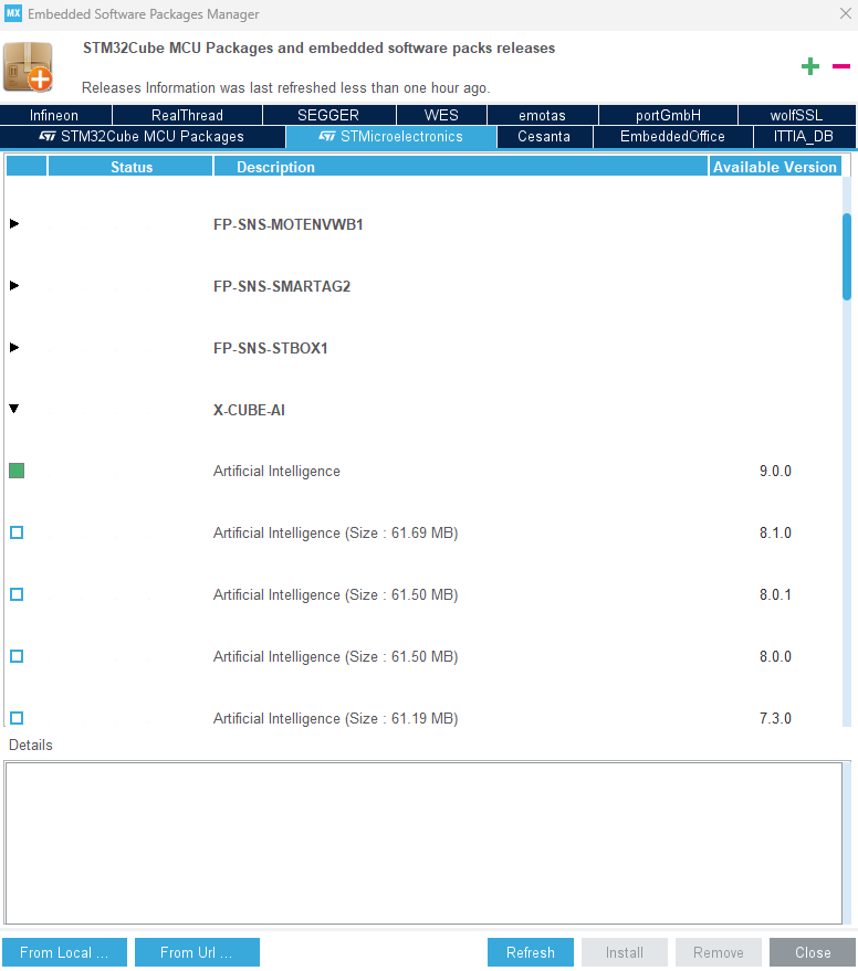 Mcu Mpu Selector For Ai Stmicroelectronics Community