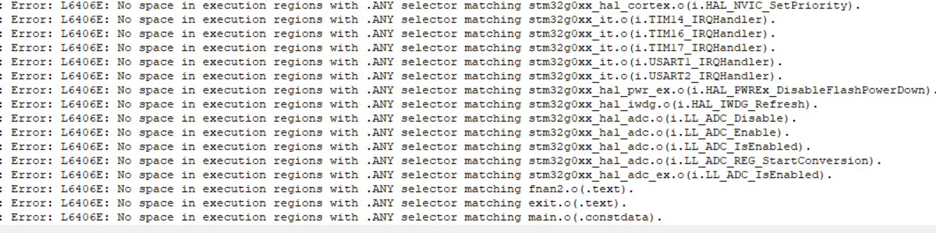 Solved Over Flow Flash Memory Stmicroelectronics Community