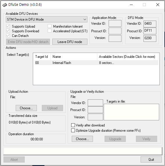 Stm32f746 Application Update Using Usb Dfu Bootloa Stmicroelectronics Community