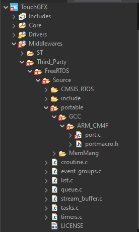 TouchGFX error - STMicroelectronics Community