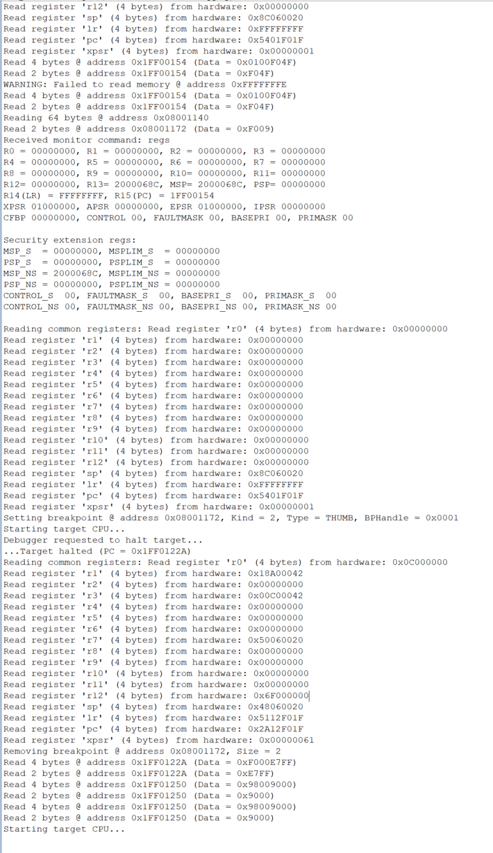 StellarStudio using Jlink Debug issue - STMicroelectronics Community