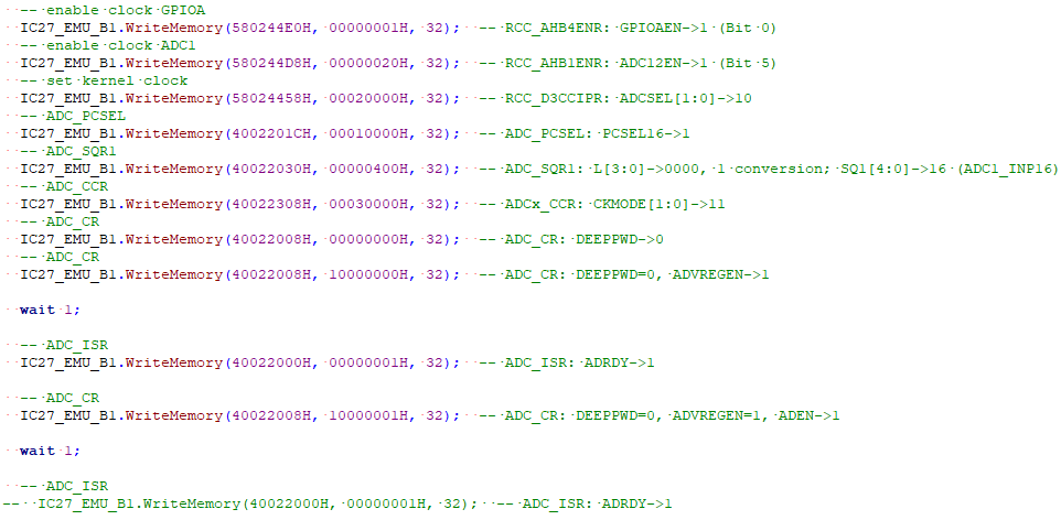 Stm32h7 Adc Baremetal Cannot Get Adc Module Read Stmicroelectronics Community 