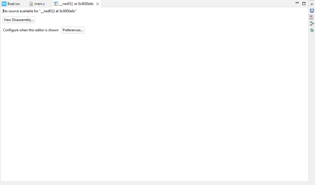 Solved Page Opened After Loading Cubeide Code Stmicroelectronics Community 