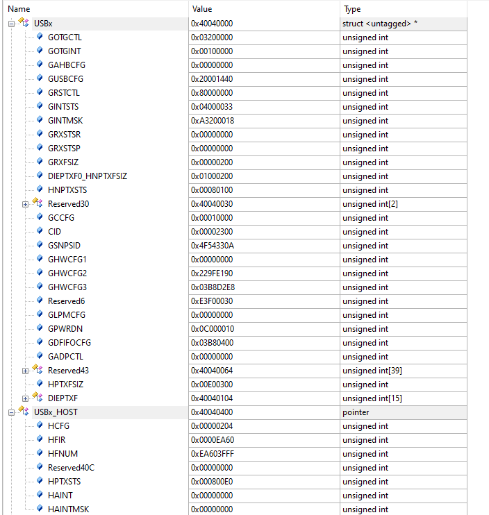 USB stick enum error on STM32H7B0 board - STMicroelectronics Community