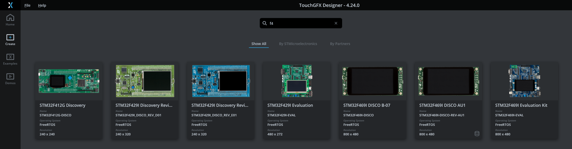 Solved: TouchGFX- STM32F423ZHT6 - STMicroelectronics Community