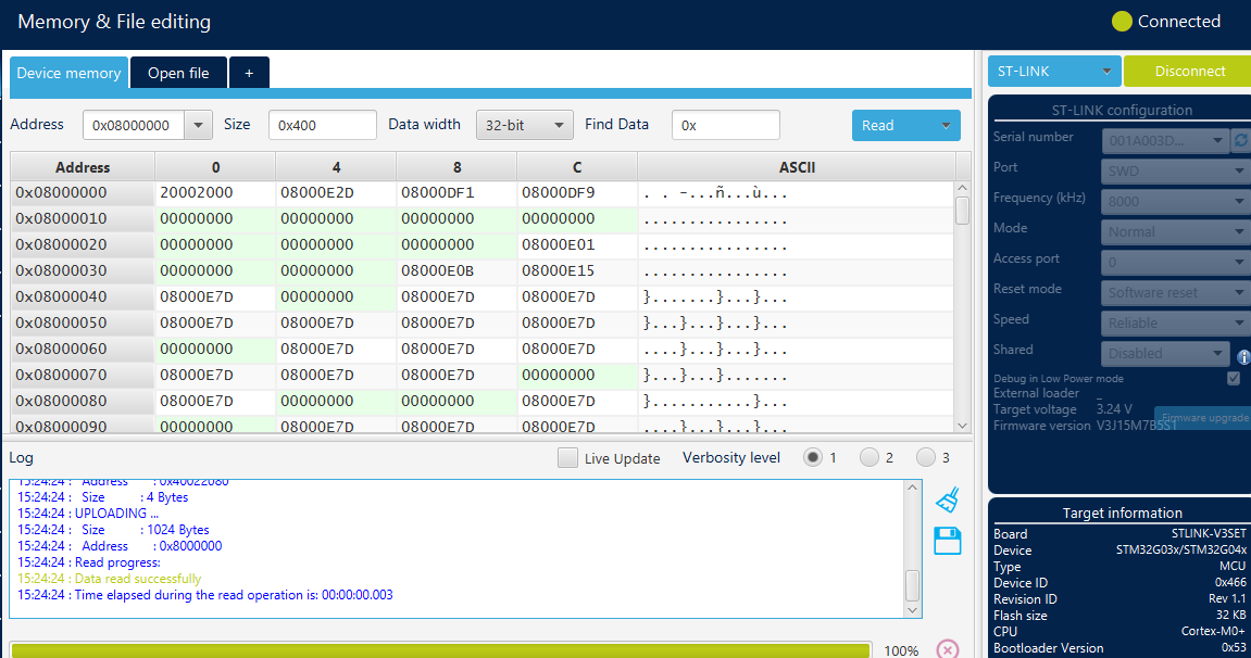 Solved Stm32 Builtin Bootloader Go Command Problem Stmicroelectronics Community 