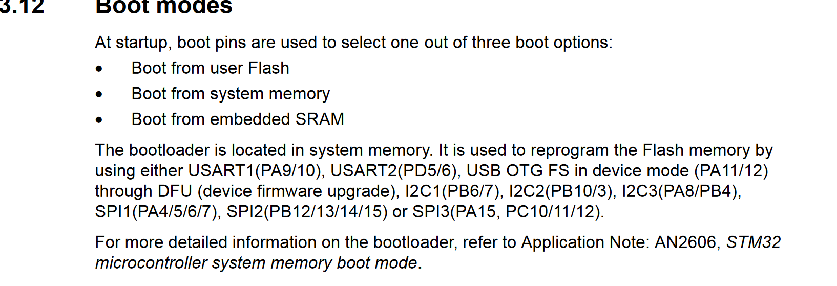 Issue With System Memory Bootloader Stmicroelectronics Community