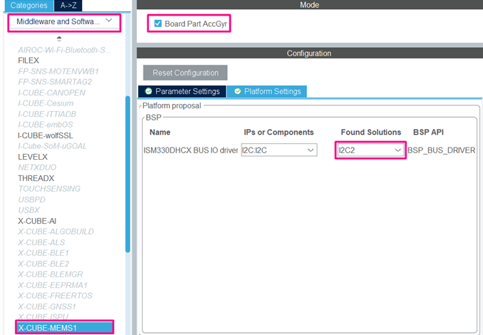 How To Integrate The X Cube Mems1 Package With You Stmicroelectronics Community 
