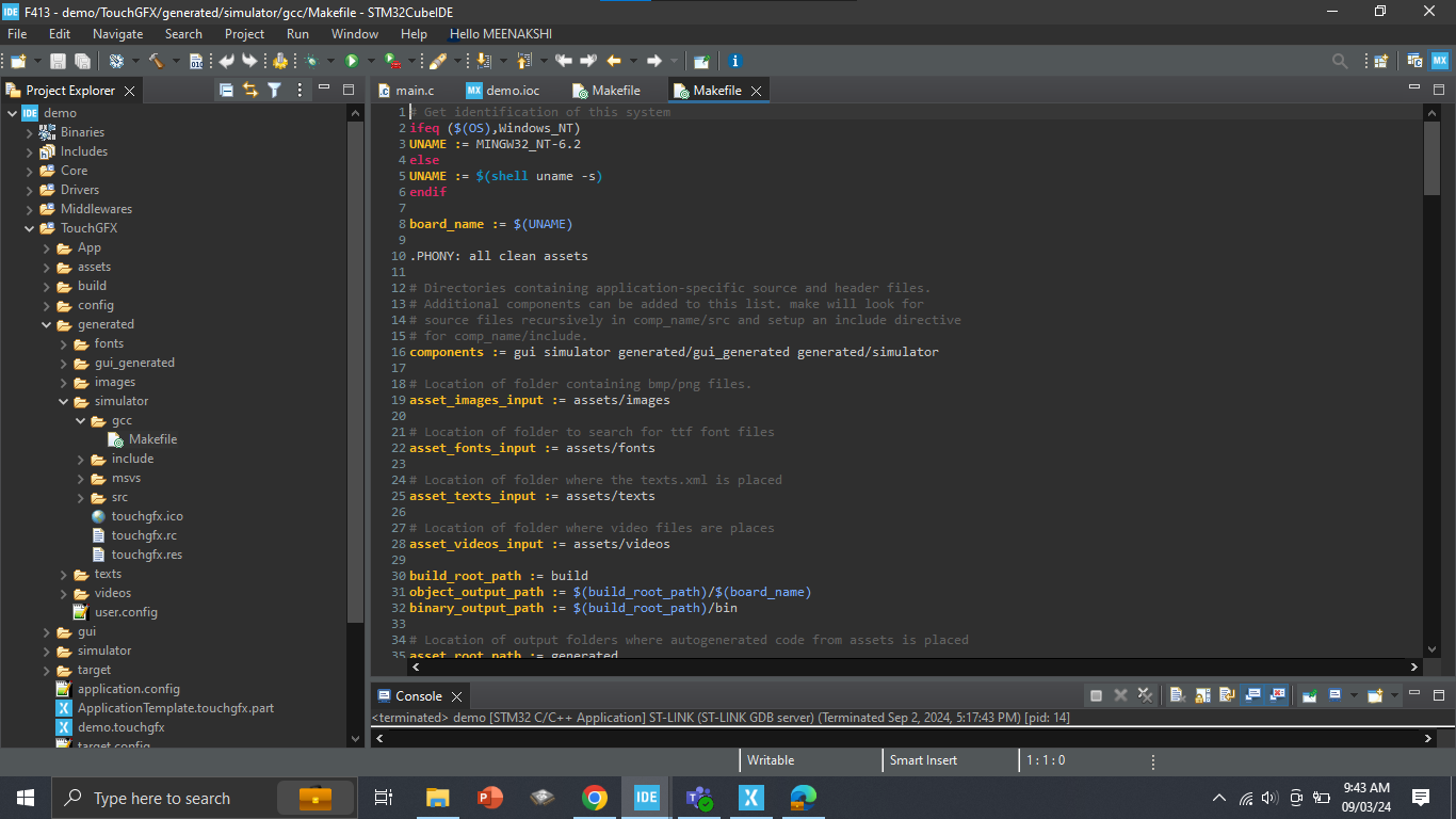 Solved: TouchGFX- STM32F423ZHT6 - STMicroelectronics Community