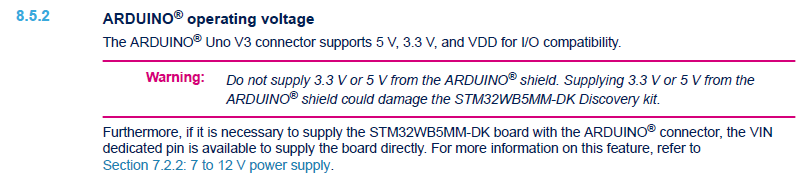 Solved: Powering a peripheral using STM32WB5MM-DK - STMicroelectronics ...