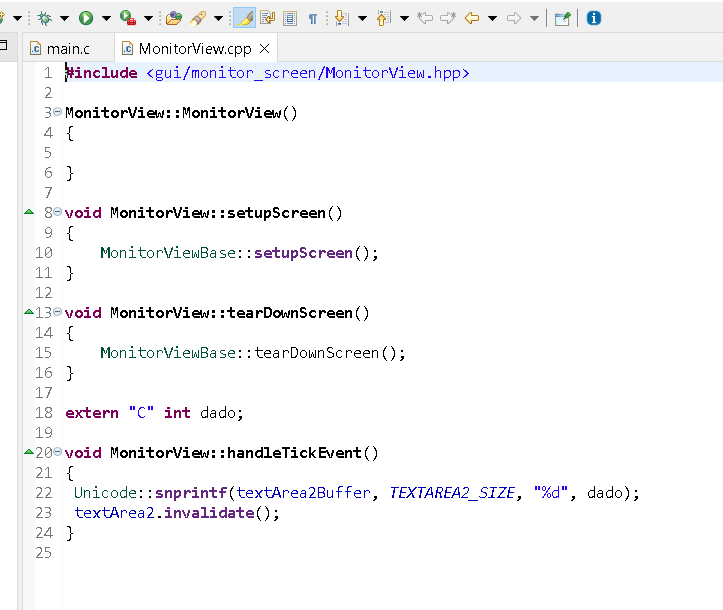 Solved: Take data from one screen to another - STMicroelectronics Community