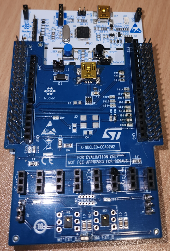 FP-AUD-AEC1 on NUCLEO-F446RE, X-NUCLEO-CCA01M1 and ...
