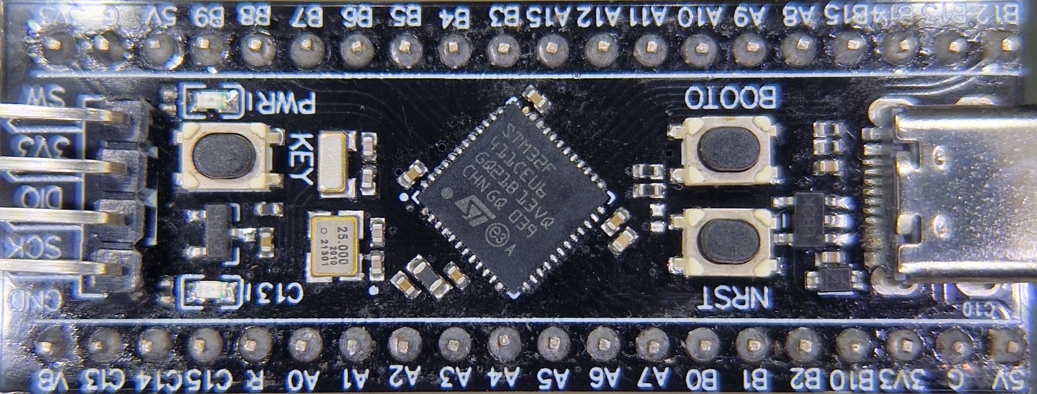 Solved: Unable to connect BlackPill via ST-link - STMicroelectronics Community