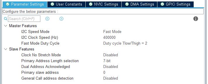 Solved: Modifying I2C speed in X Cube TOF1 for VL53L1 - STMicroelectronics Community