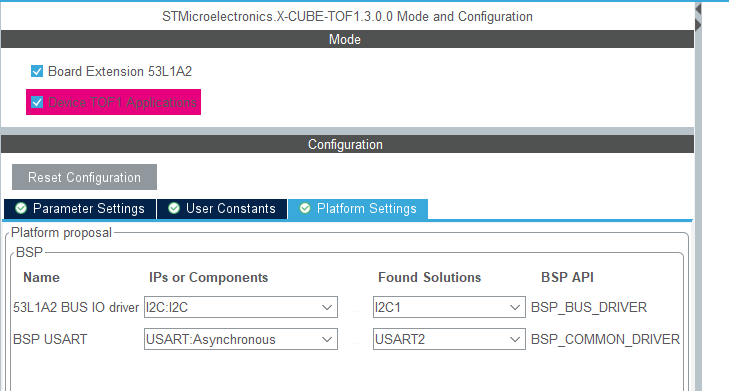 Solved Modifying I2c Speed In X Cube Tof1 For Vl53l1 Stmicroelectronics Community
