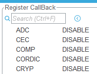 Solved: No CRYP in project configurator - STMicroelectronics Community