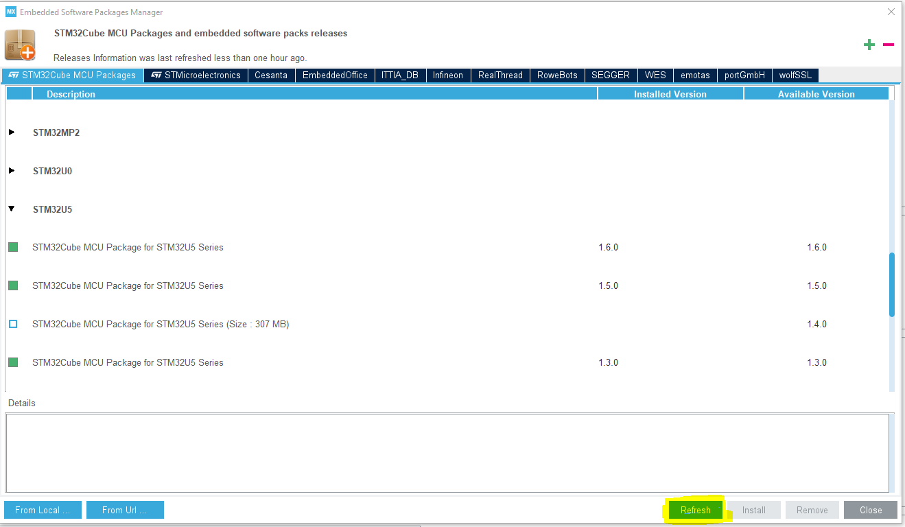 Solved: STM32U5A9J-DK OctalFlash Read failure - Page 2 - STMicroelectronics Community