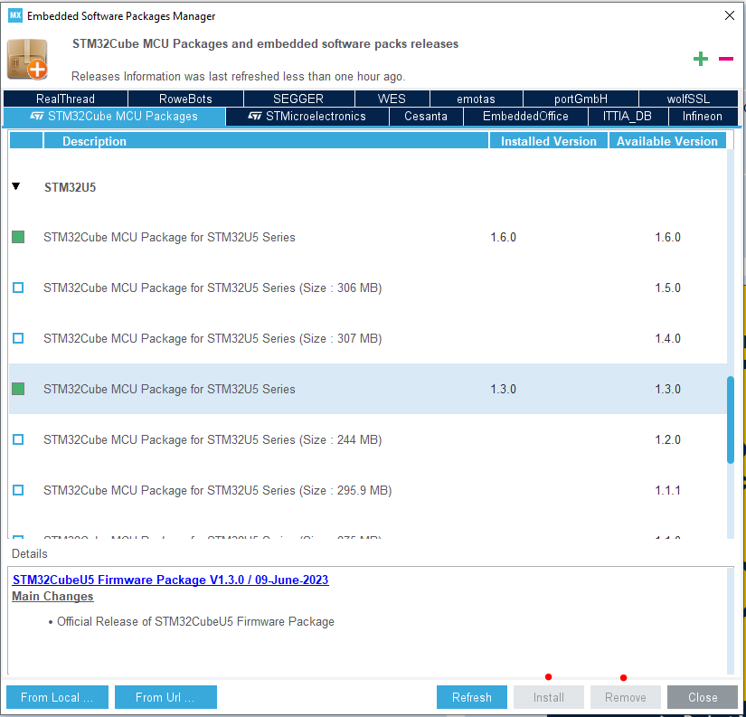 Solved: STM32U5A9J-DK OctalFlash Read failure - Page 2 - STMicroelectronics Community