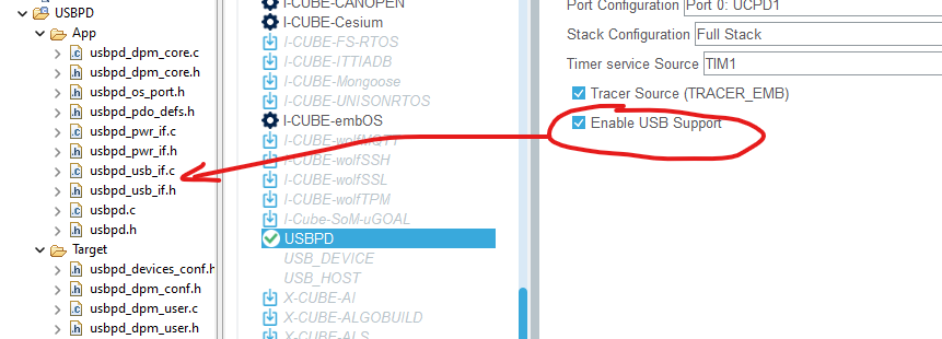 Solved: AzureRTOS (Threadx) USBPD support - STMicroelectronics Community