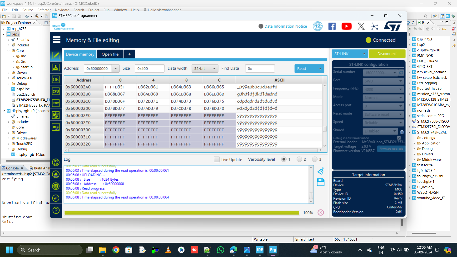 Solved: Error Occurs When IMG Data is Moved to NOR Flash i... - STMicroelectronics Community