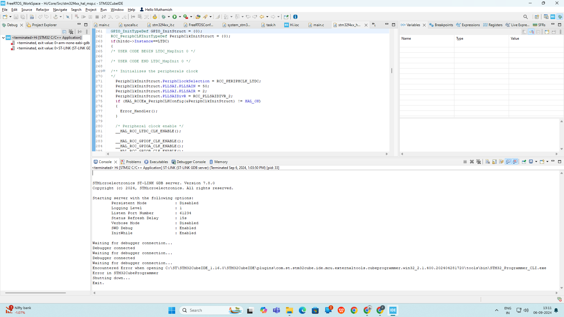 Solved: external loader file not found - STMicroelectronics Community