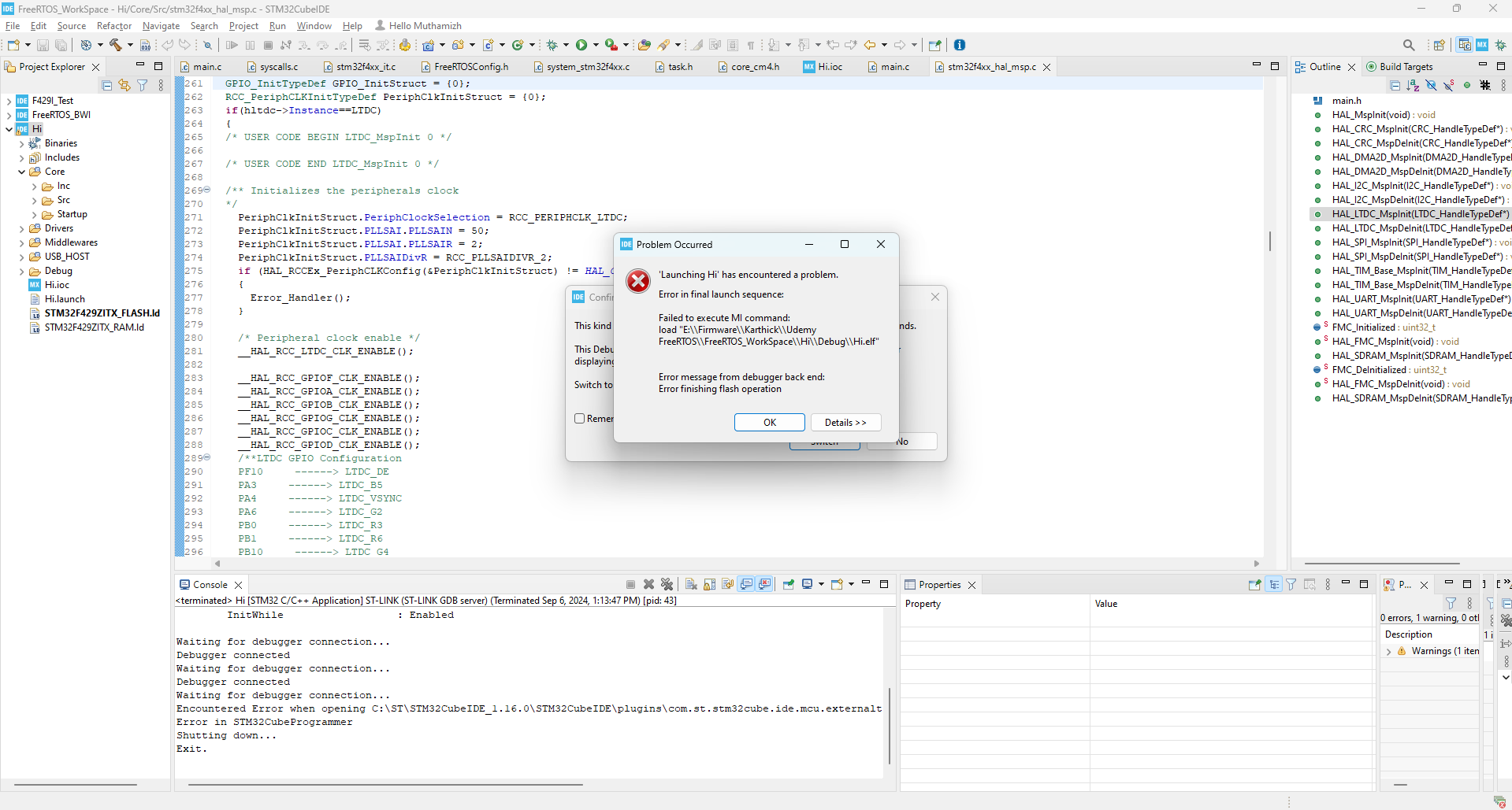 Solved: external loader file not found - STMicroelectronics Community