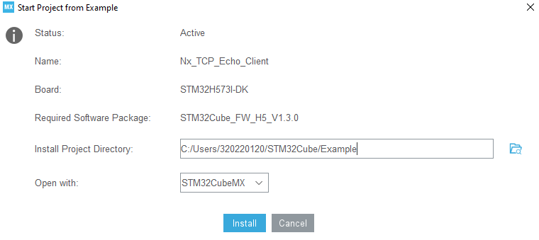 Solved: Nx_TCP_Echo_Client Example Hard Fault if cable is ...