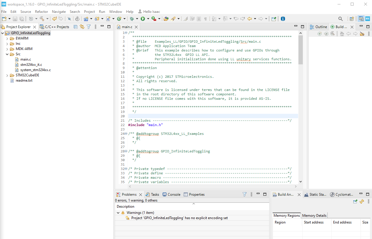 How to correctly setup a project to build and debu ...