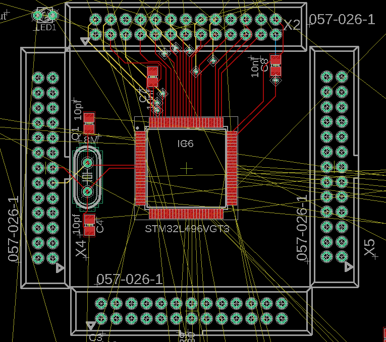 STM32L496VG on JTAG surfboard - STMicroelectronics Community