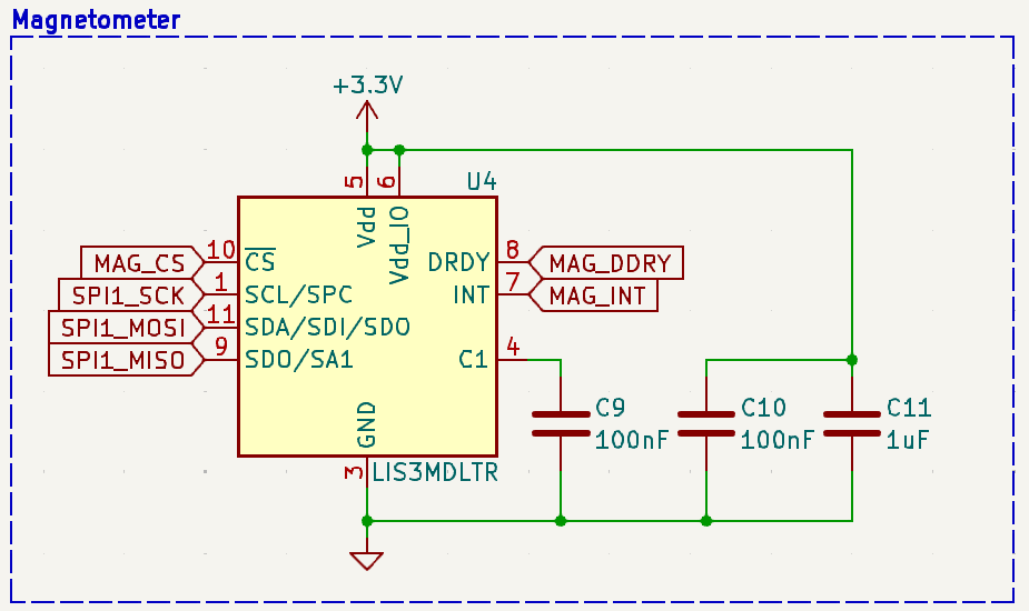 Lis3mdl Not Responding Over Spi On Custom Pcb Stmicroelectronics Community