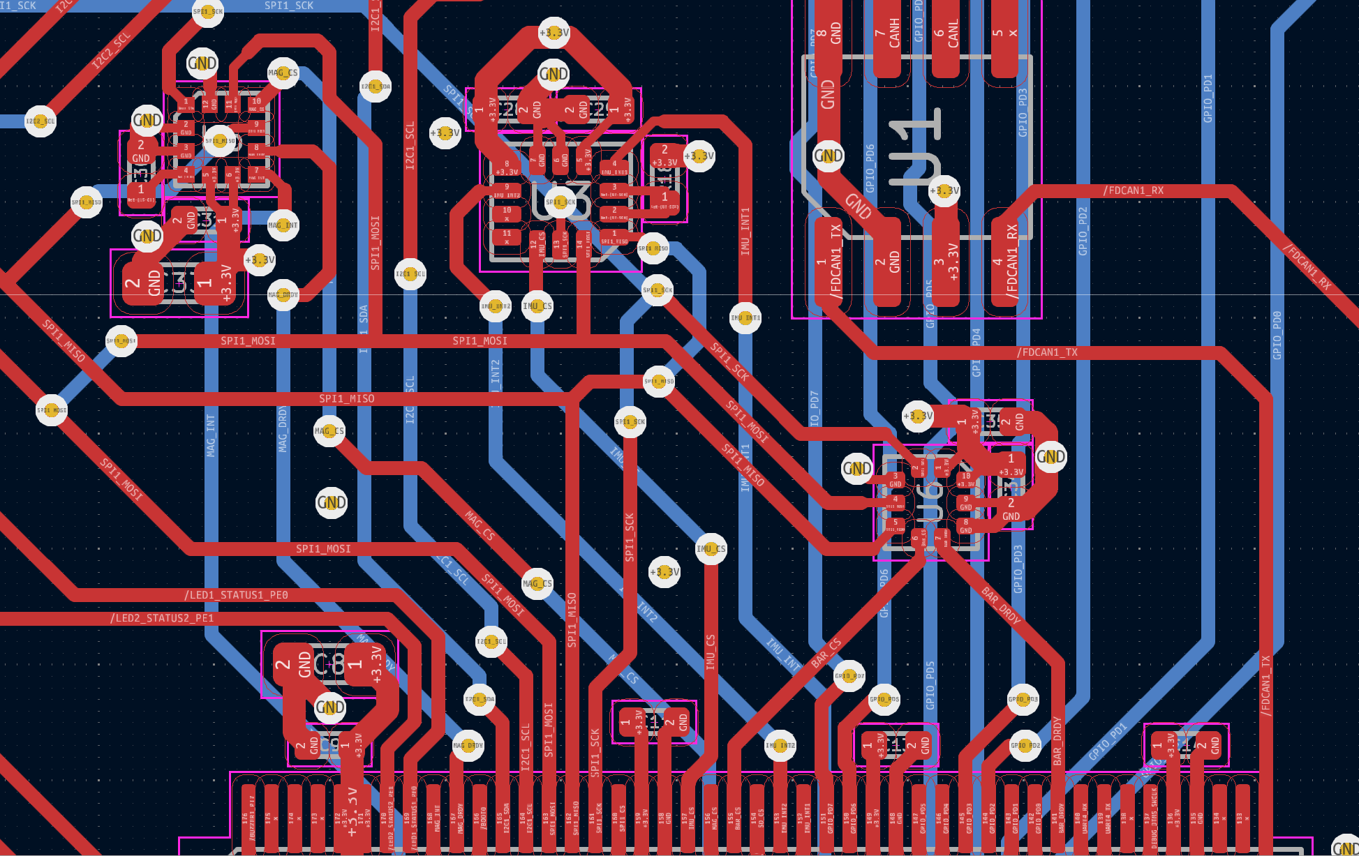 Lis3mdl Not Responding Over Spi On Custom Pcb Stmicroelectronics Community