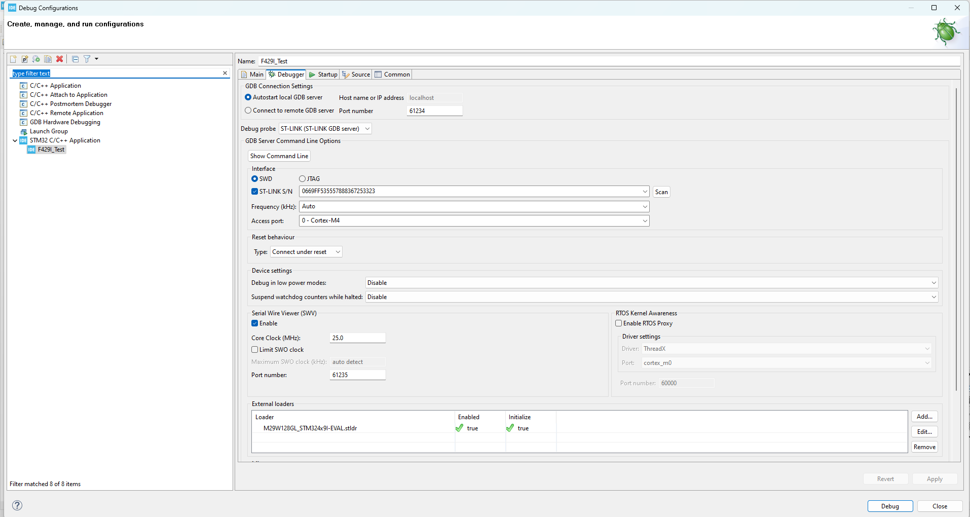 Solved: Debugging Issues STM32F429I - STMicroelectronics Community