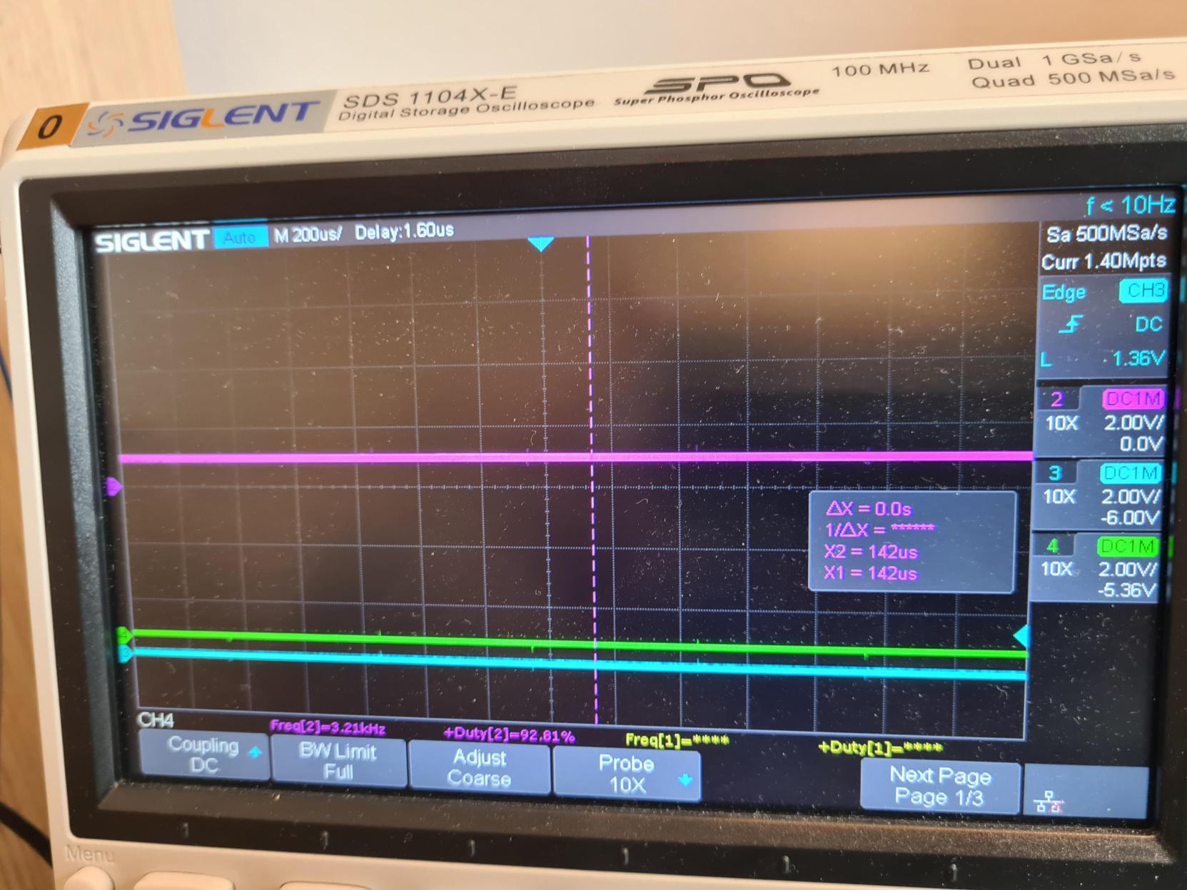 Solved Identical Pwm Output Setting Behave Differently On 8955