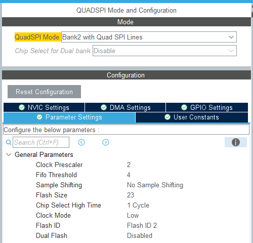 Solved: Custom Loaders for the STM32L496 with MT25QL128 Qu... - STMicroelectronics Community